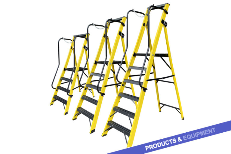 Deligo’s latest fibreglass safety platform ladder range - Professional ...